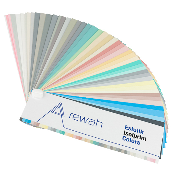 Color chart Estetik Isolprim ‹ Rewah NV